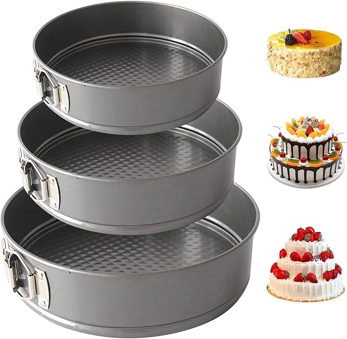 3Pcs Cake Mould – Zahra Homewares By Majestic